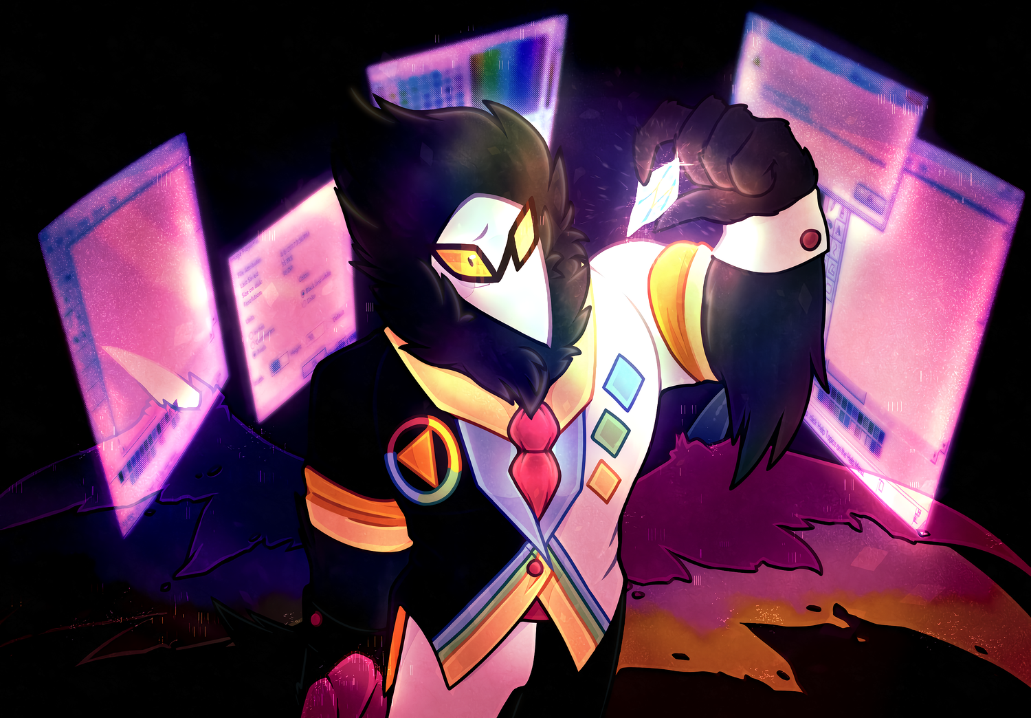 Swatch - Character Profile - Deltarune (Cable AU)